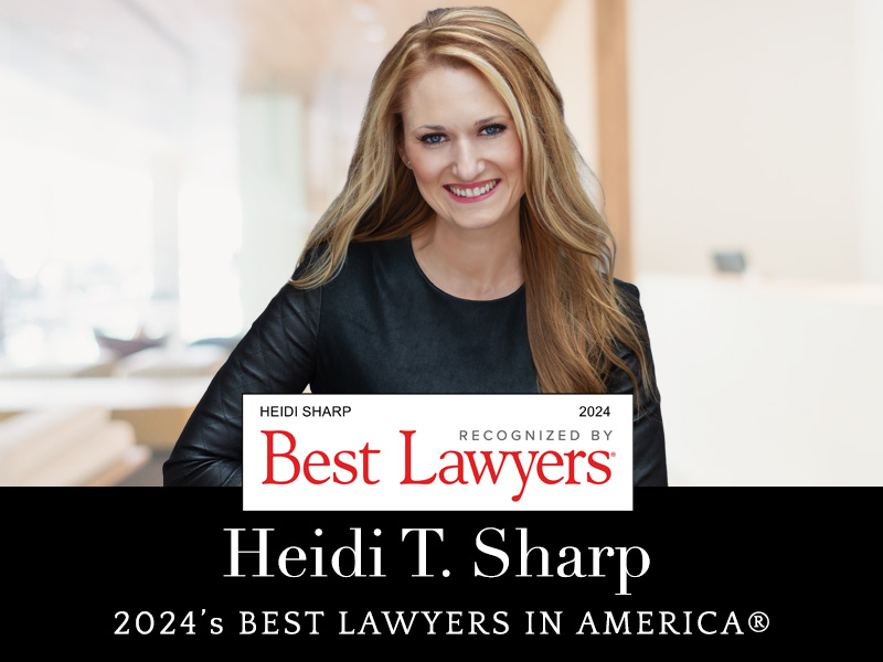 The Sharp Firm Celebrates Heidi Sharps' 2024 Recognition in The Best ...